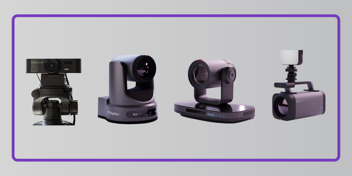 PTZOptics Announces Move Line and Studio Pro, HuddleCamHD Announces ...